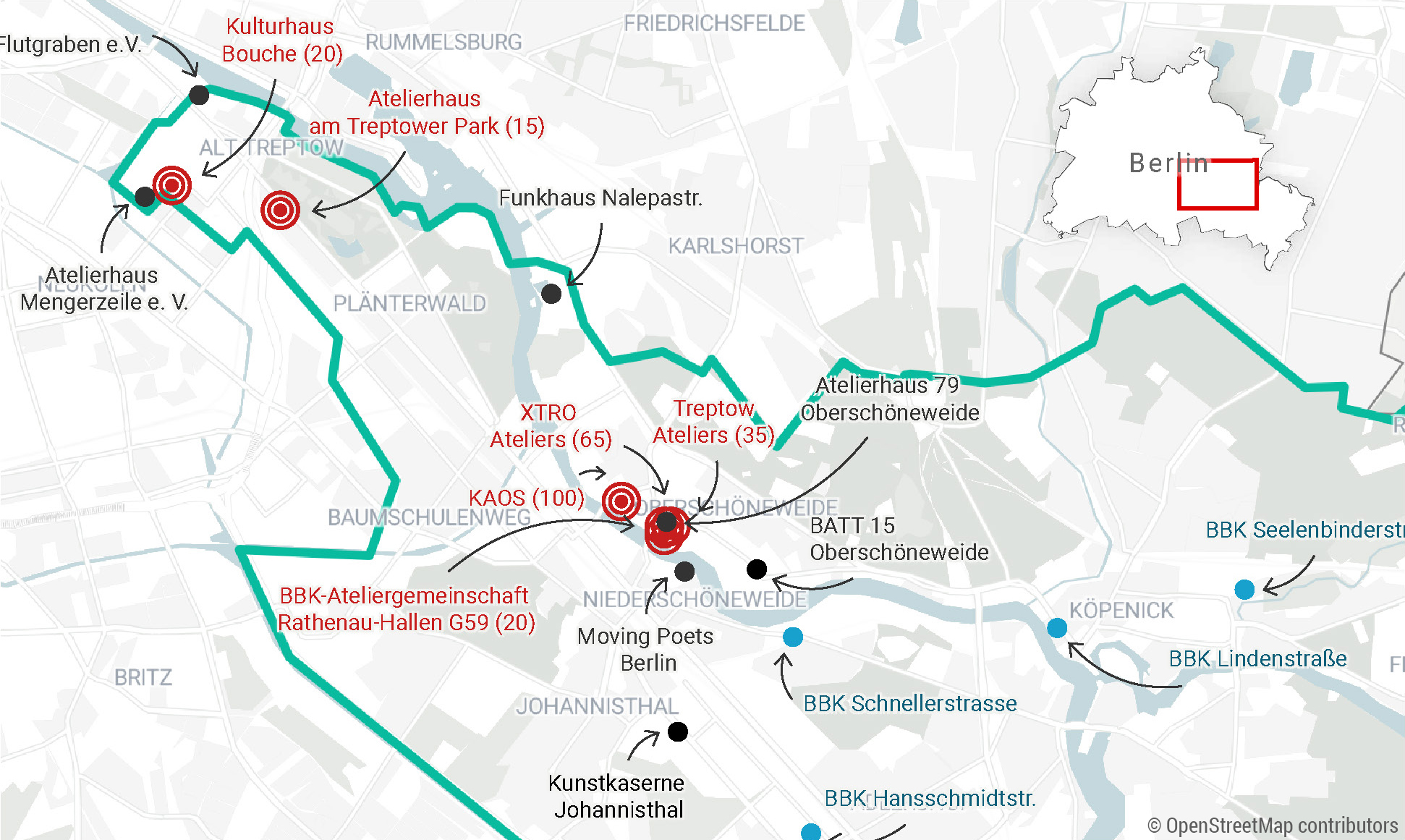 Netzwerk Ateliergemeinschaften Treptow-Köpenick | NWAGTK